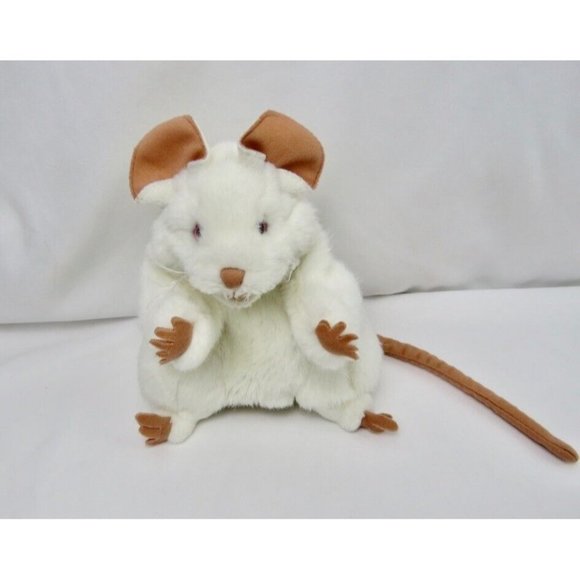 Folkmanis Puppets | Toys | Folkmanis Folk Tails White Mouse Plush Hand ...